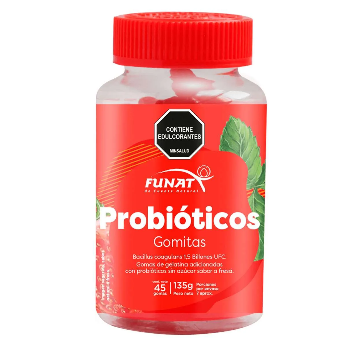 Gomitas con probióticos - Funat Aliados
